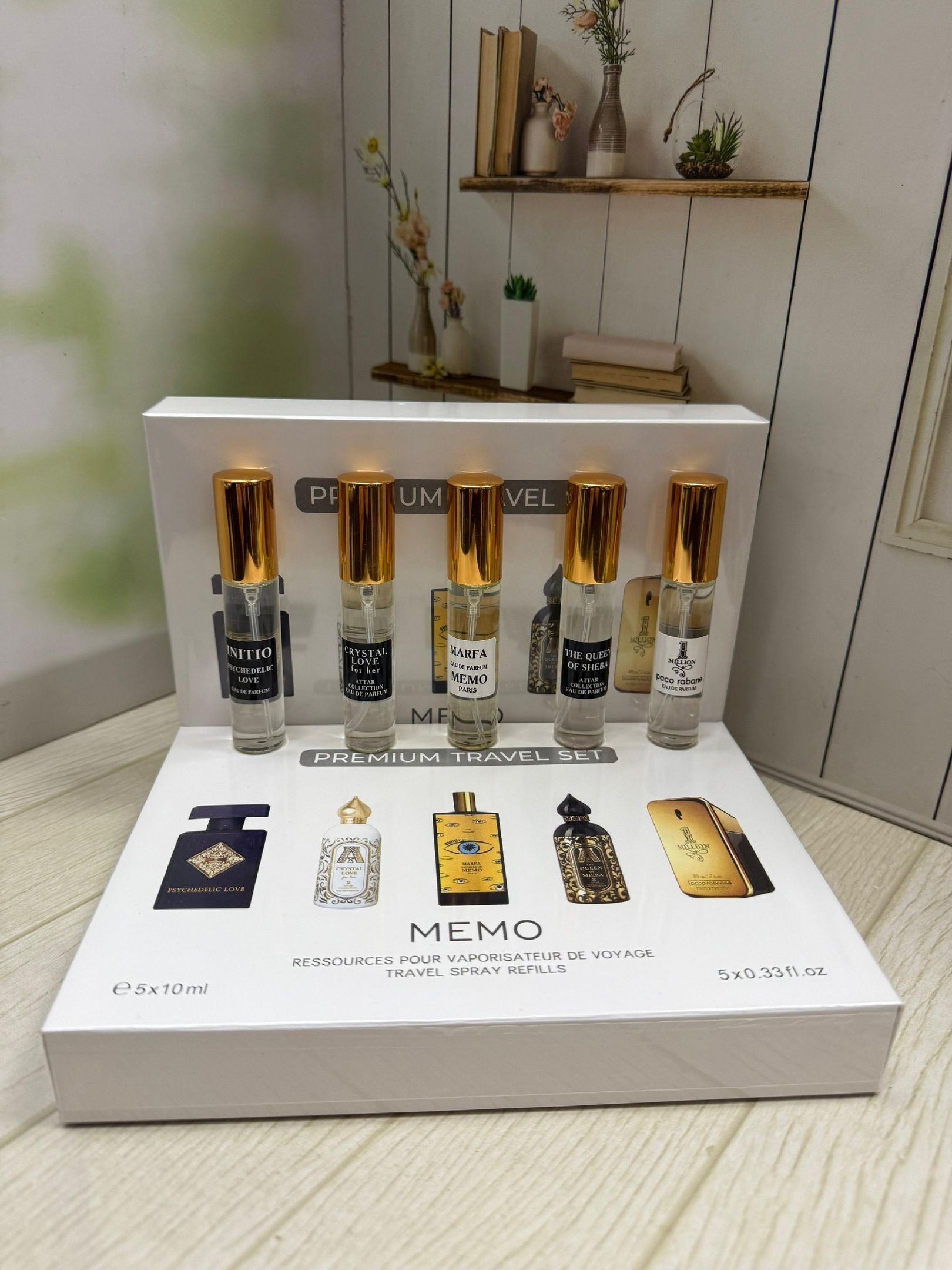 Набор парфюмерный Preium Travel Set Memo 5*10ml