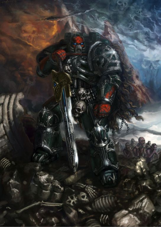 Плакат Вархаммер, Warhammer 40000 №1, А4