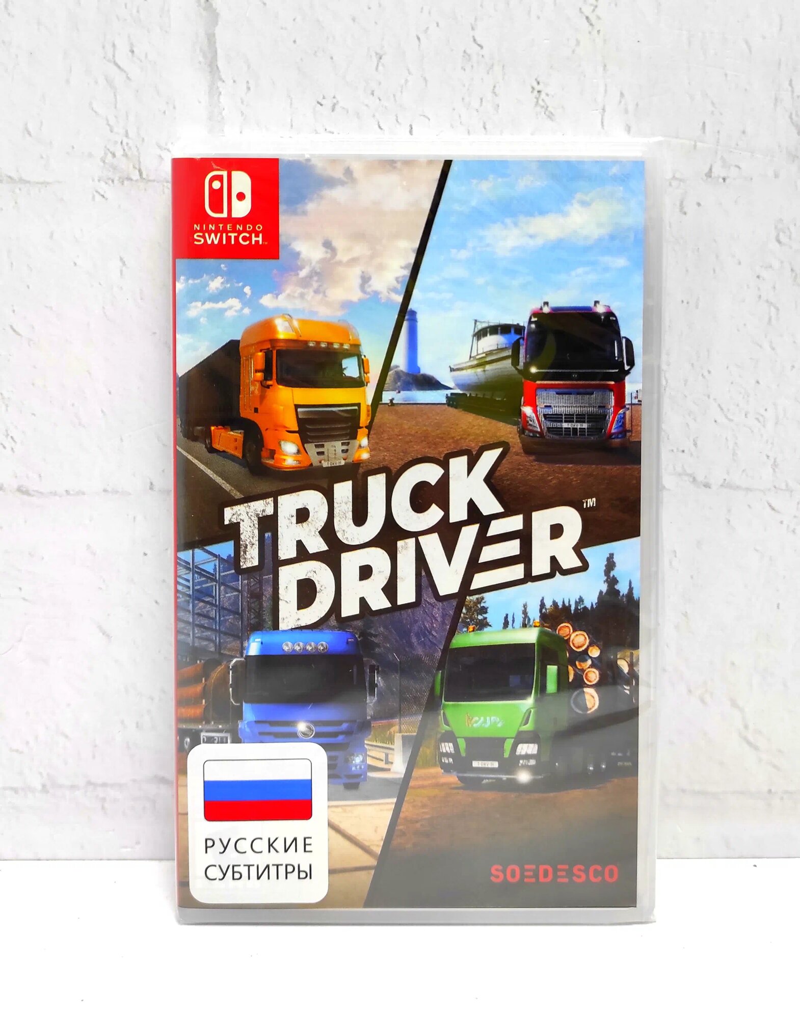 Truck Driver Русские субтитры Видеоигра на картридже Nintendo Switch