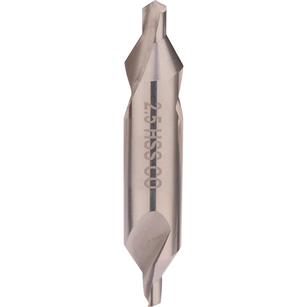 Сверло центровочное тип А 2.5x45.0x6.3 мм DIN333 HSSE-Co5 H-Tools 11-036-LC007