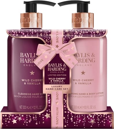 Набор парфюмерный Baylis & Harding Wild Cherry и Vanilla для женщин, 600 мл