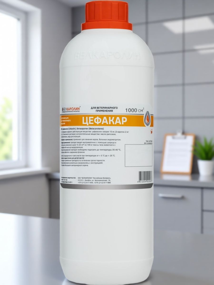Цефакар 100мл (препарат от эндометрита)