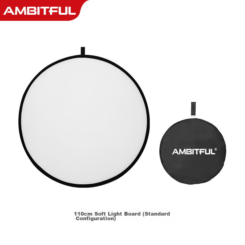AMBITFUL 110 см круглый мягкий светорассеиватель складной модулятор света для студийной и наружной портретной съемки