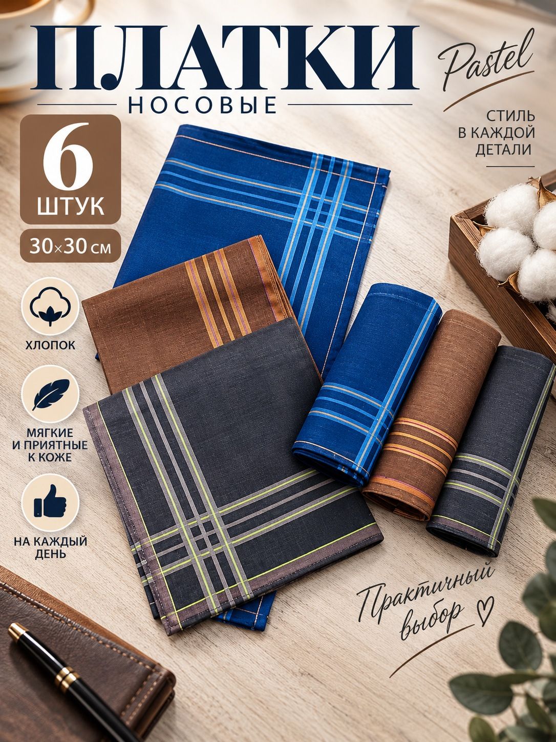 Носовой платок Pastel