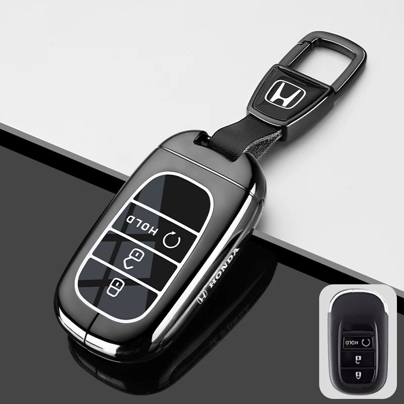 Ключchain с металлической застежкой в гранатовом цвете для Honda T Model