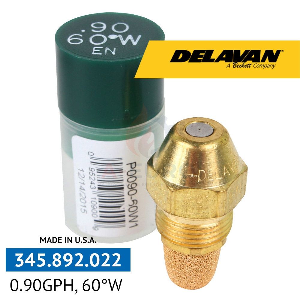 Форсунка Delavan 0.90GPH, 60W