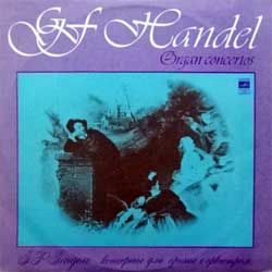 Винил LP HANDEL G.F. 'Organ Concertos' (2LP-gatefold) (1982 USSR press, С10-16997-17000, РЗГ, белое яблоко, 517-5000, ex-/near mint/ex)