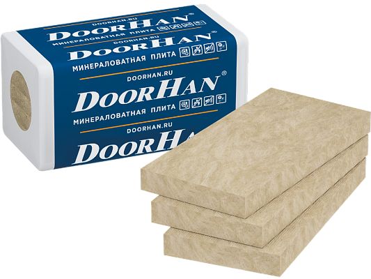 Утеплитель минеральный DoorHan Универсал, плиты 1200х600х50 мм, 8 шт, 5,76 м