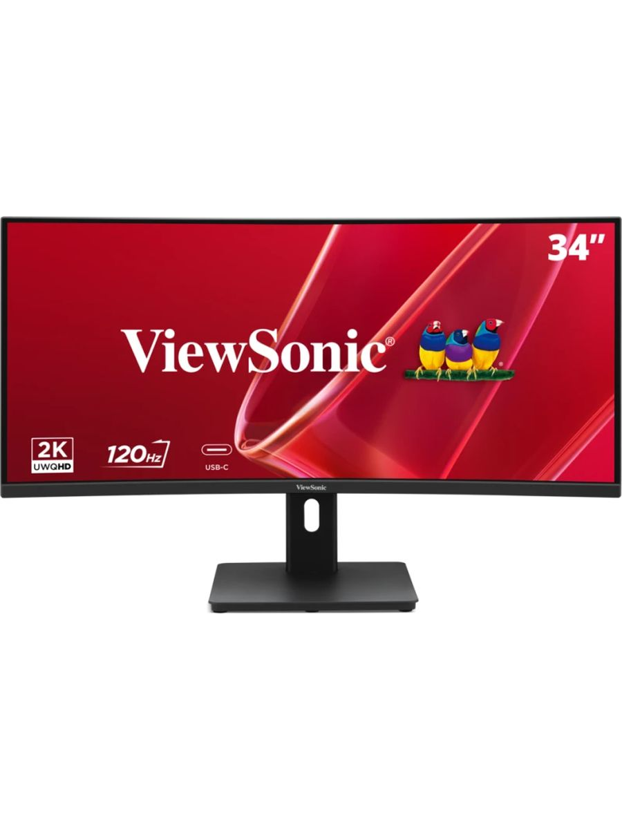 34 Монитор ViewSonic VA3420C-2 34 VA 120 Гц 1xHDMI 1xDP изогнутый экран
