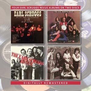 Музыка CD Earl Scruggs Revue - Live At Kansas State/The Earl Scruggs Revue/Rockin' Cross The Country/Family Portrait