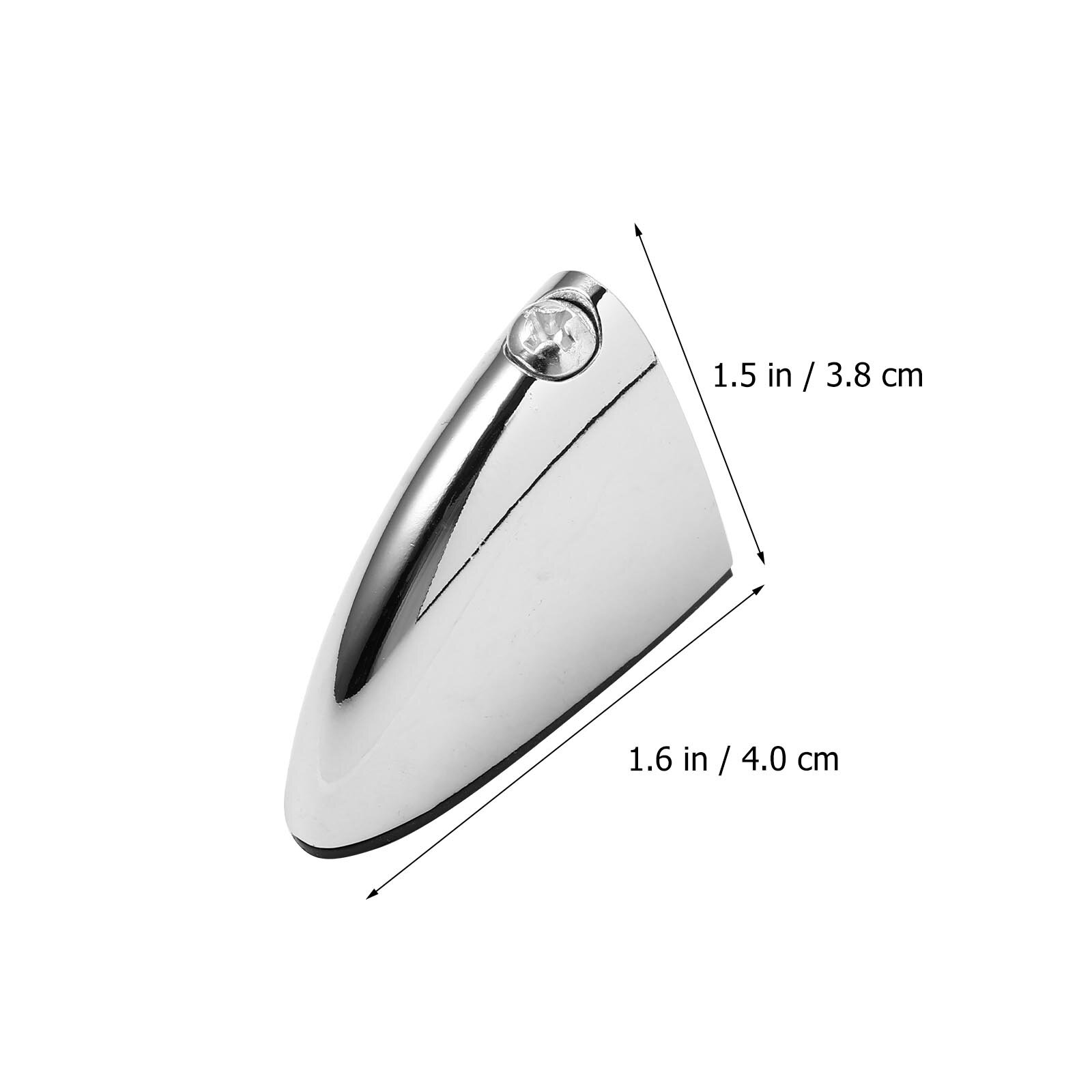 Крепления Для Стекла 4 Штуки Серебристый Цвет 4.00X3.80X2.20Cm