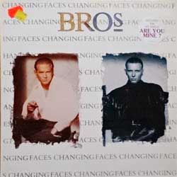 Винил LP BROS 'Changing Faces' (1991 Holland press, innersleeve, original sticker, 4688171, ex+/ex+)