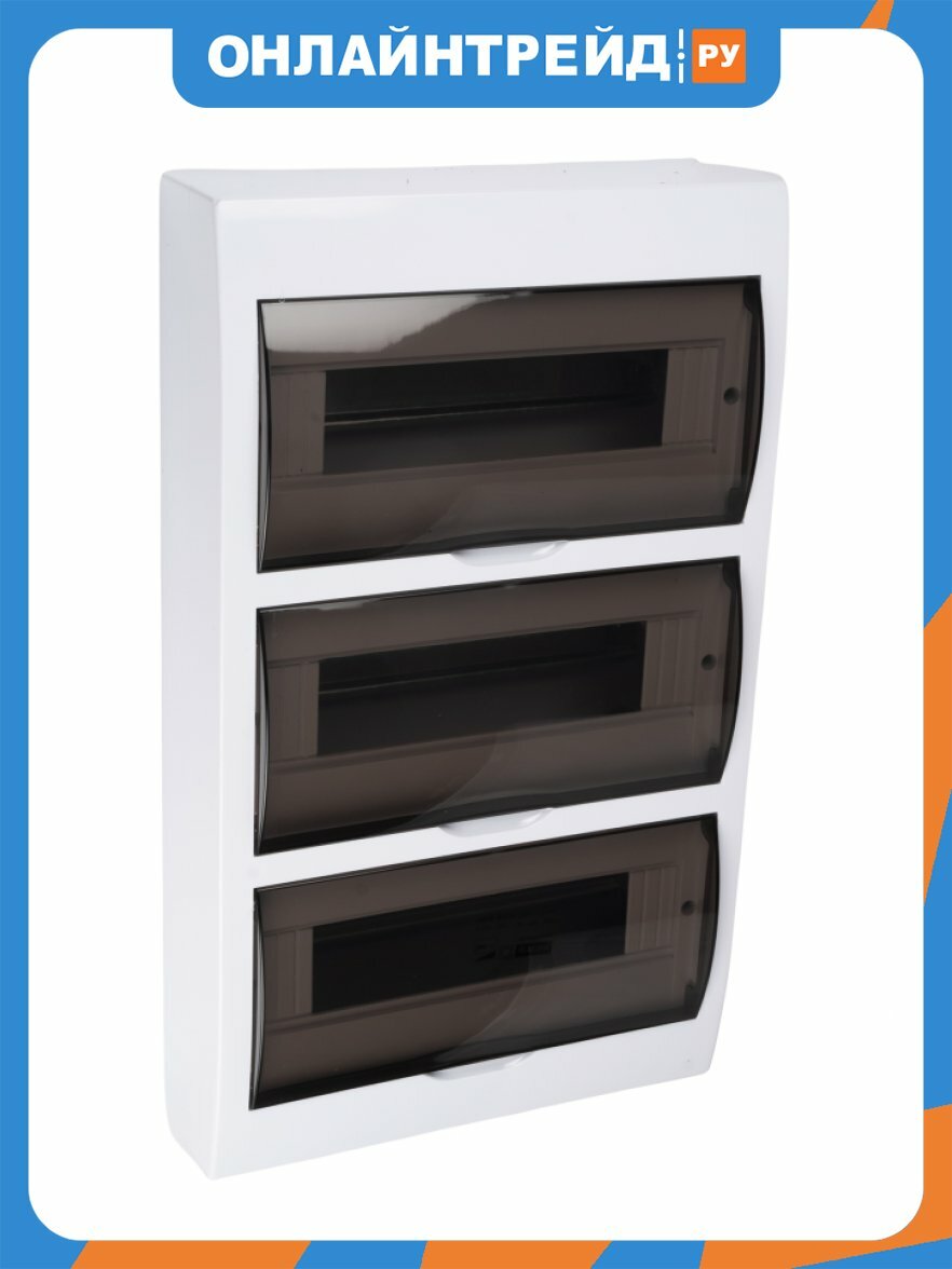 Щит распределительный бокс навесной Jazzway PDB/W 1036 WH (ЩРН-П-36) IP41