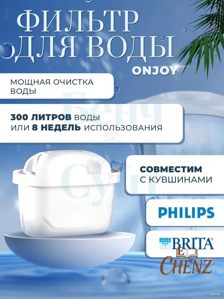 Сменный картридж Maxtra для кувшинов Brita/Philips