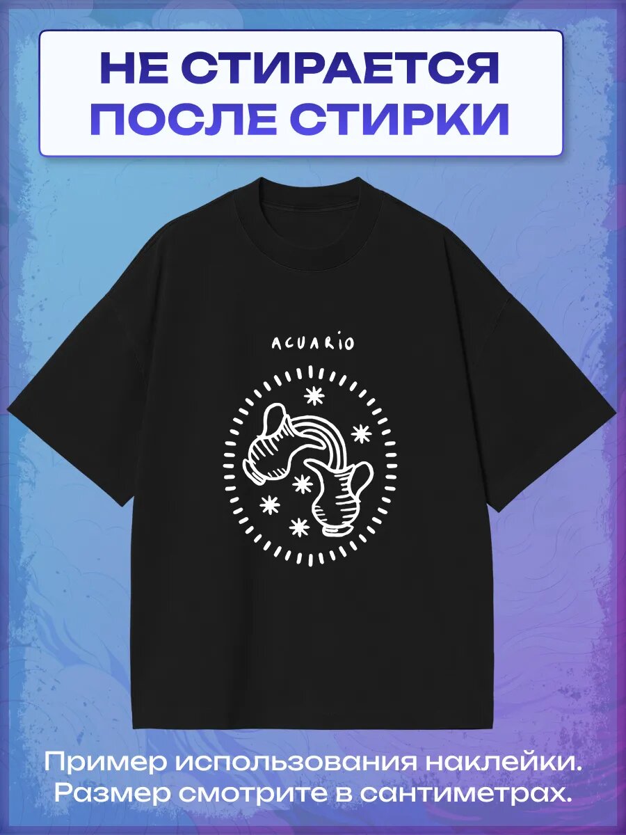 Термонаклейка Водолей — фото 1
