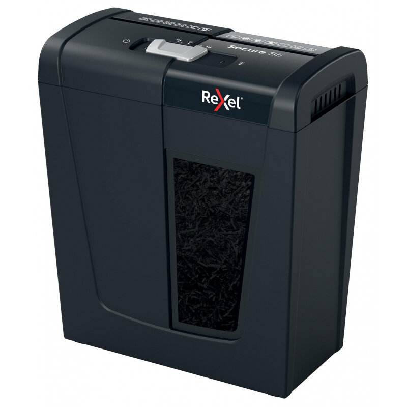 Шредер Rexel Secure S5, продольная резка