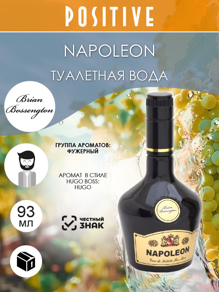 Brian Bossengton Туалетная вода мужская NAPOLEON, фужерный аромат 93 мл