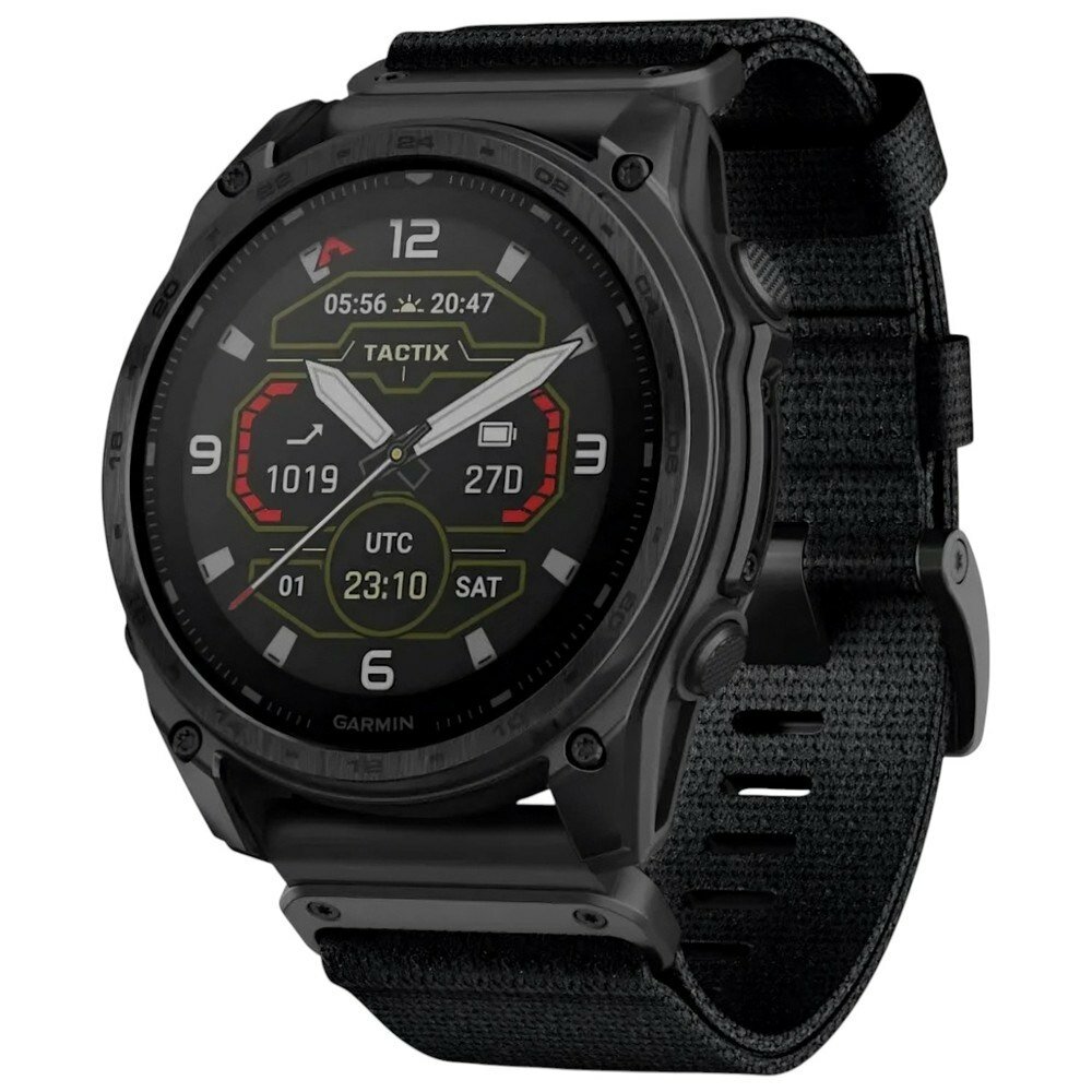 Смарт-часы Garmin Tactix 8 Solar Elite 51 мм чёрный (010-03407-11)