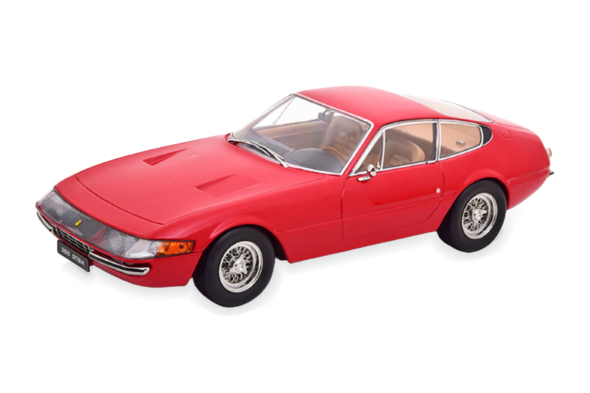 Модель коллекционная KK-SCALE Ferrari 365 GTB/4 daytona coupe 1 series 1969 red