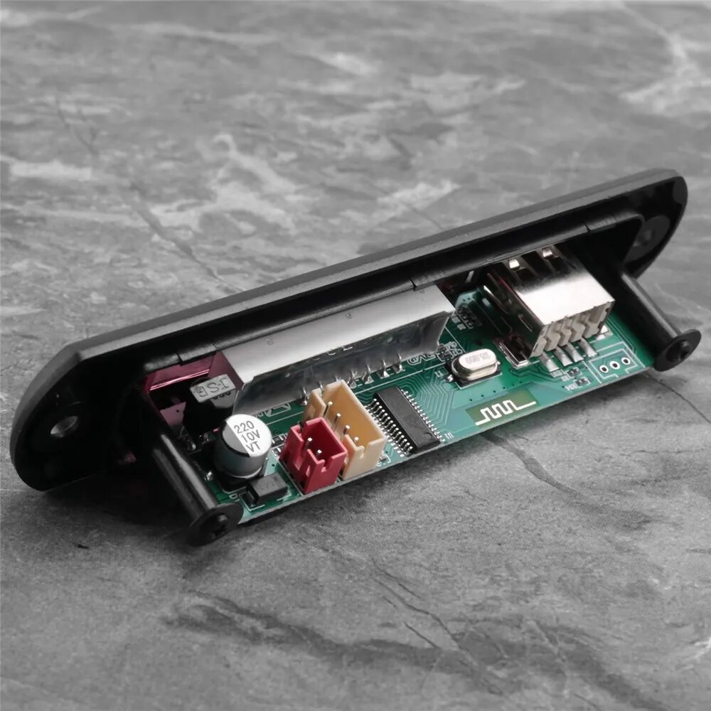 USB MP3-модуль Bluetooth 12 В WMA-декодер Плата А