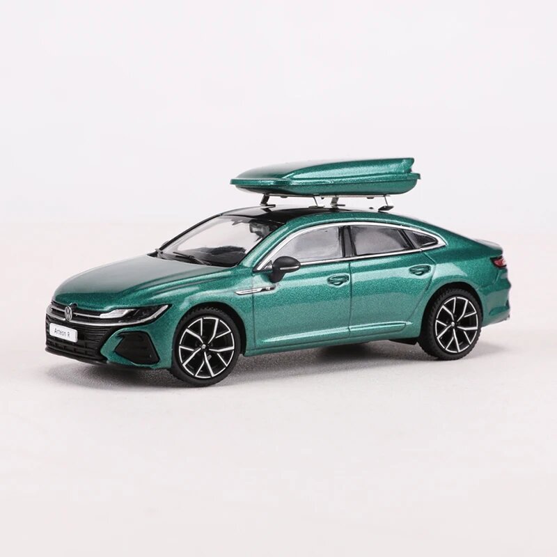 Модель автомобиля Volkswagen Arteon R, 1:64, зеленый