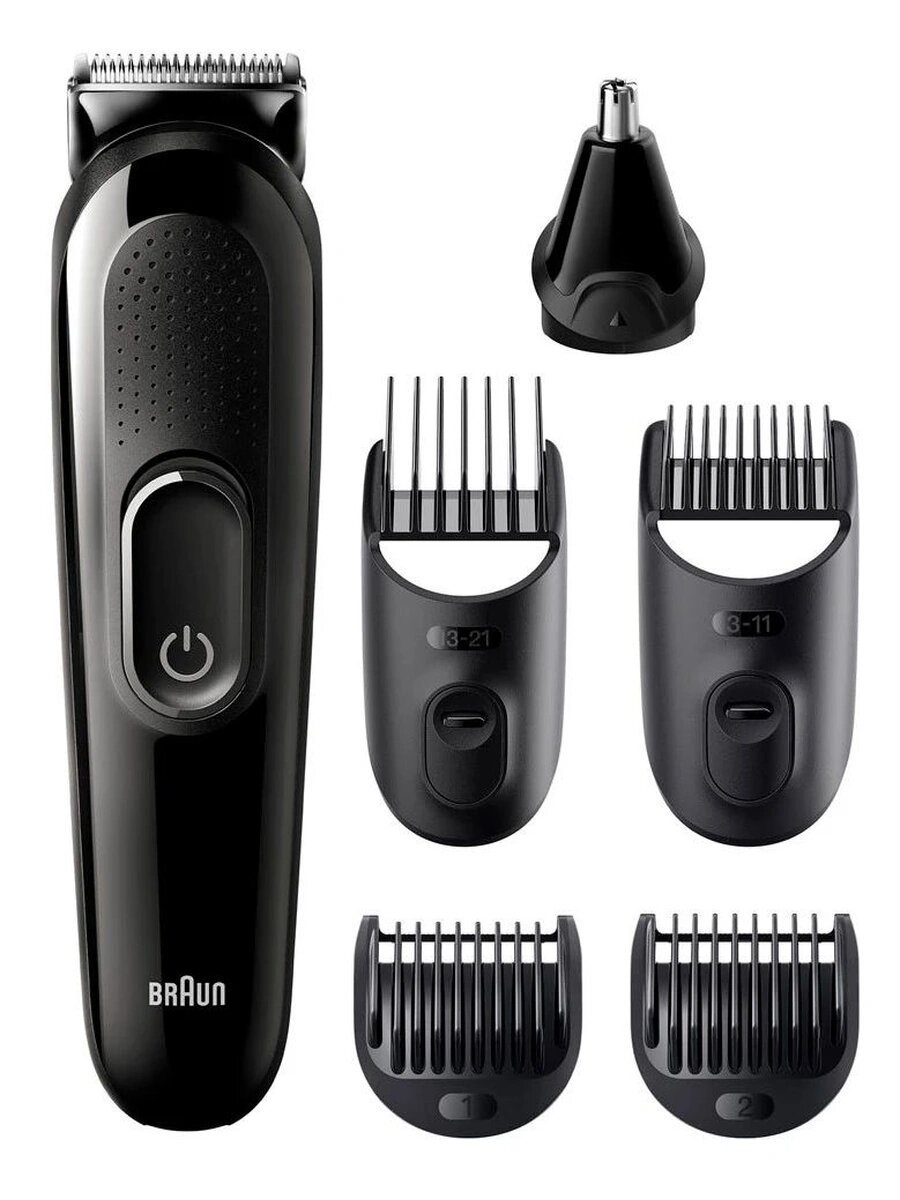 Триммер для бороды Braun MGK3320, роторный двигате