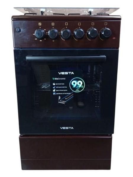 Плита комбинированная Vesta Valencia VGE 50 10-E VD