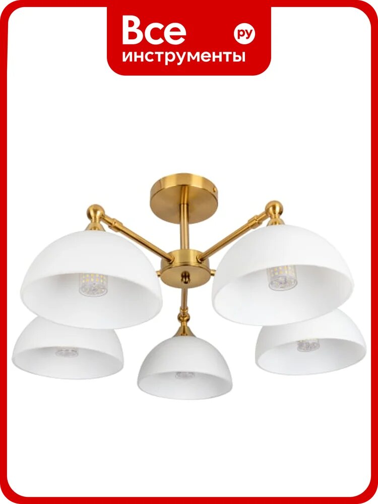 Люстра Rivoli Emina 3332-305 5хЕ27 40Вт модерн Б0072346