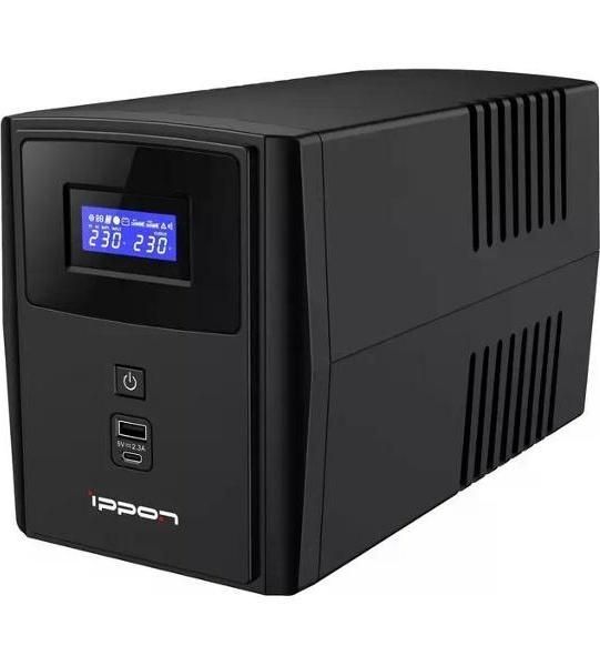 ИБП Ippon Smart Power Pro II Euro 2200 1200Вт 2200ВА черный