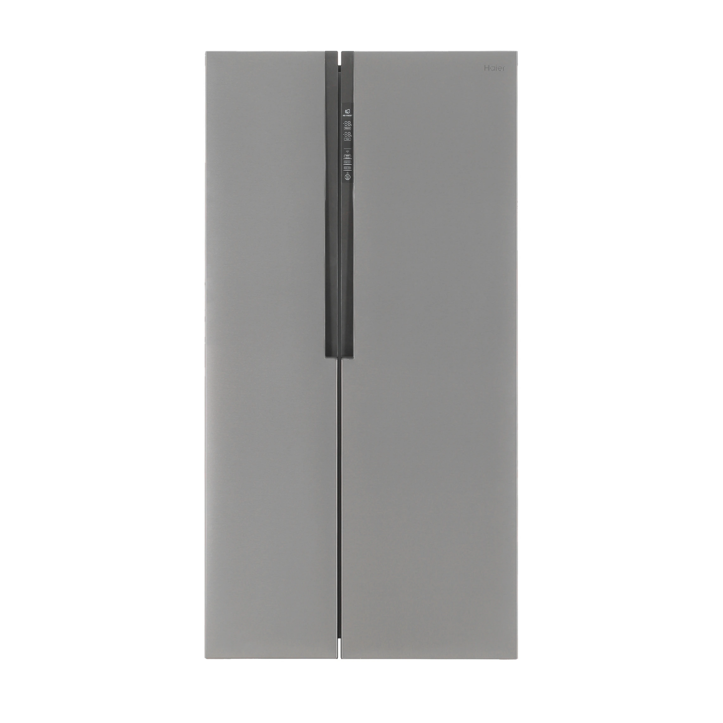 Двухкамерный холодильник HAIER HRF-523DS6RU Side by Side, 507 л, No Frost, инверторный, LED-дисплей, серебристый