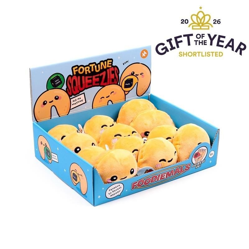 Мягкая игрушка Puckator Squeezies Волшебная фея Печенька, бежевый, 1 шт