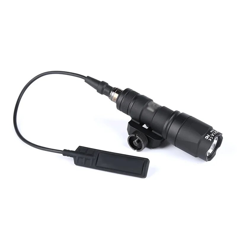 Тактический фонарик WADSN SF M300A черный