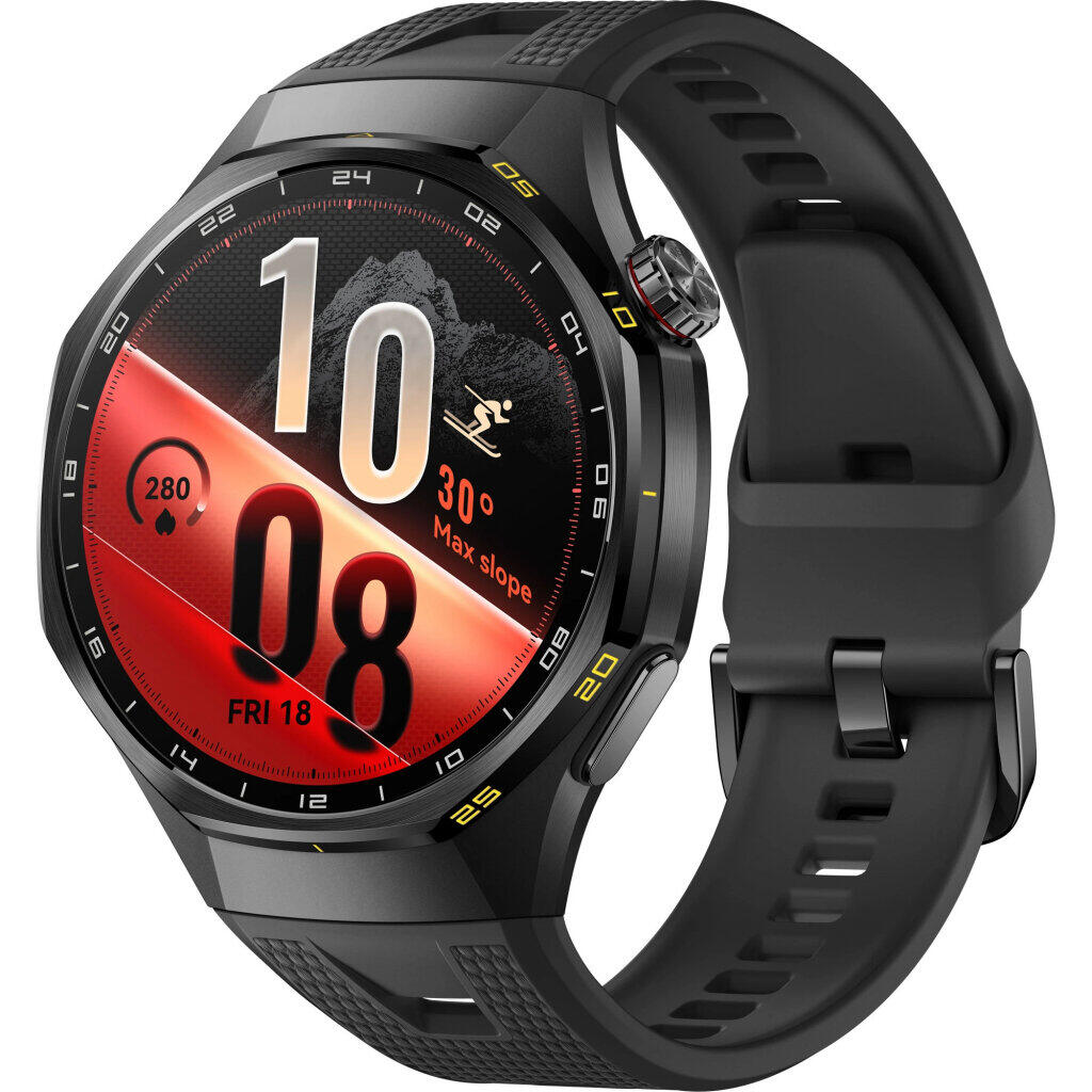 Умные часы Huawei Watch GT 7 Pro, tum-b49, 46mm, Carbon Crystal Black (Черный)
