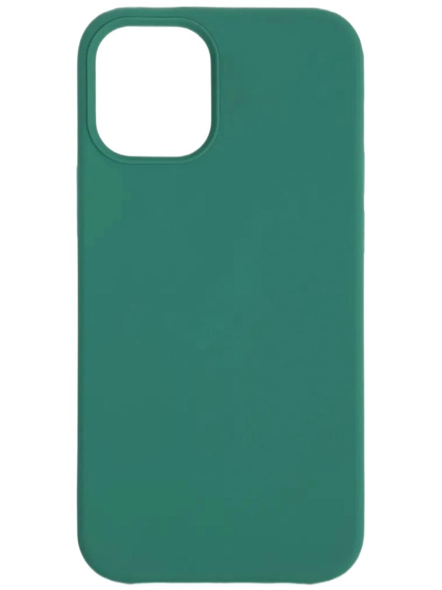 Чехол Deppa для Apple iPhone 12 mini Liquid Silicone зеленый