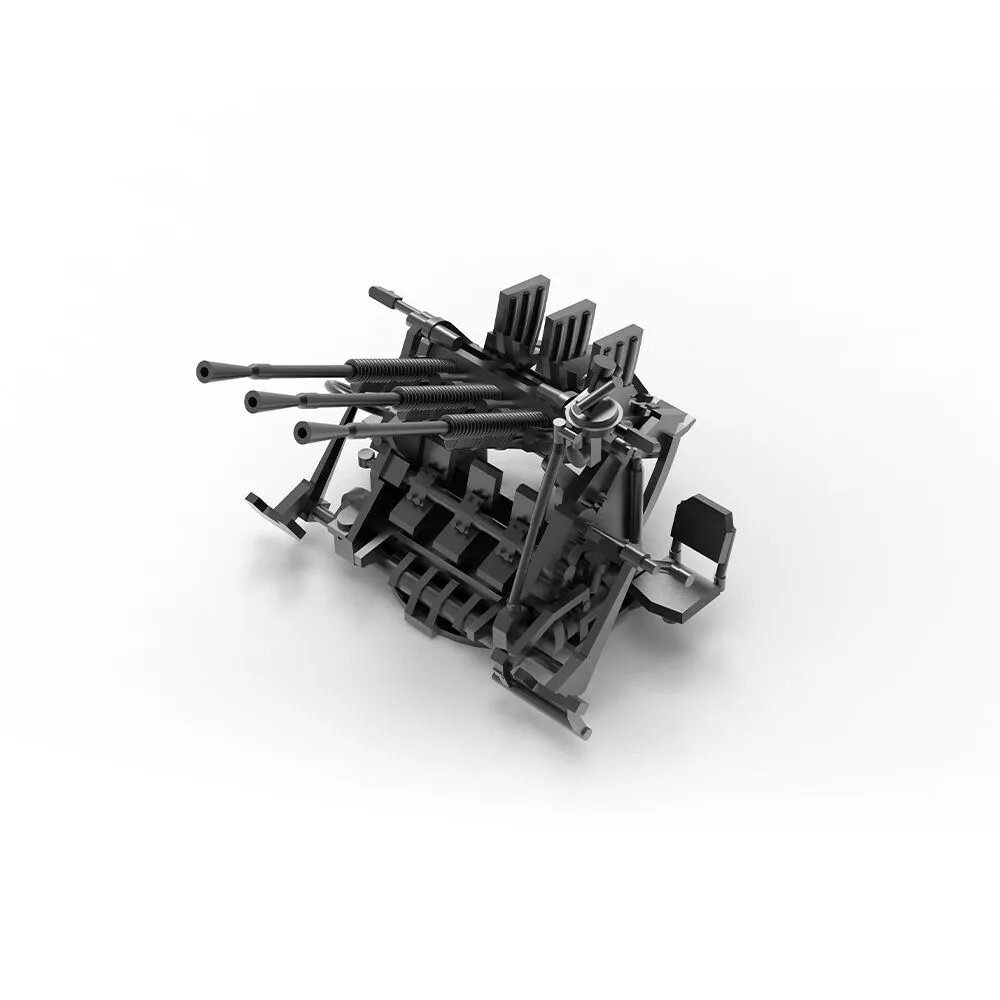 LY350603 1/350 Детали для модернизации модели корабля тройной зенитной пушки японского военно-морского флота type 96