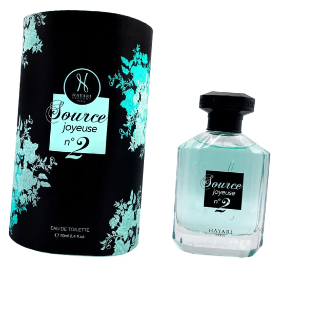Eau de toilette Hayari Parfums Source Joyeuse No 2 70 мл / Хаяри Парфюмс Но 2, унисекс