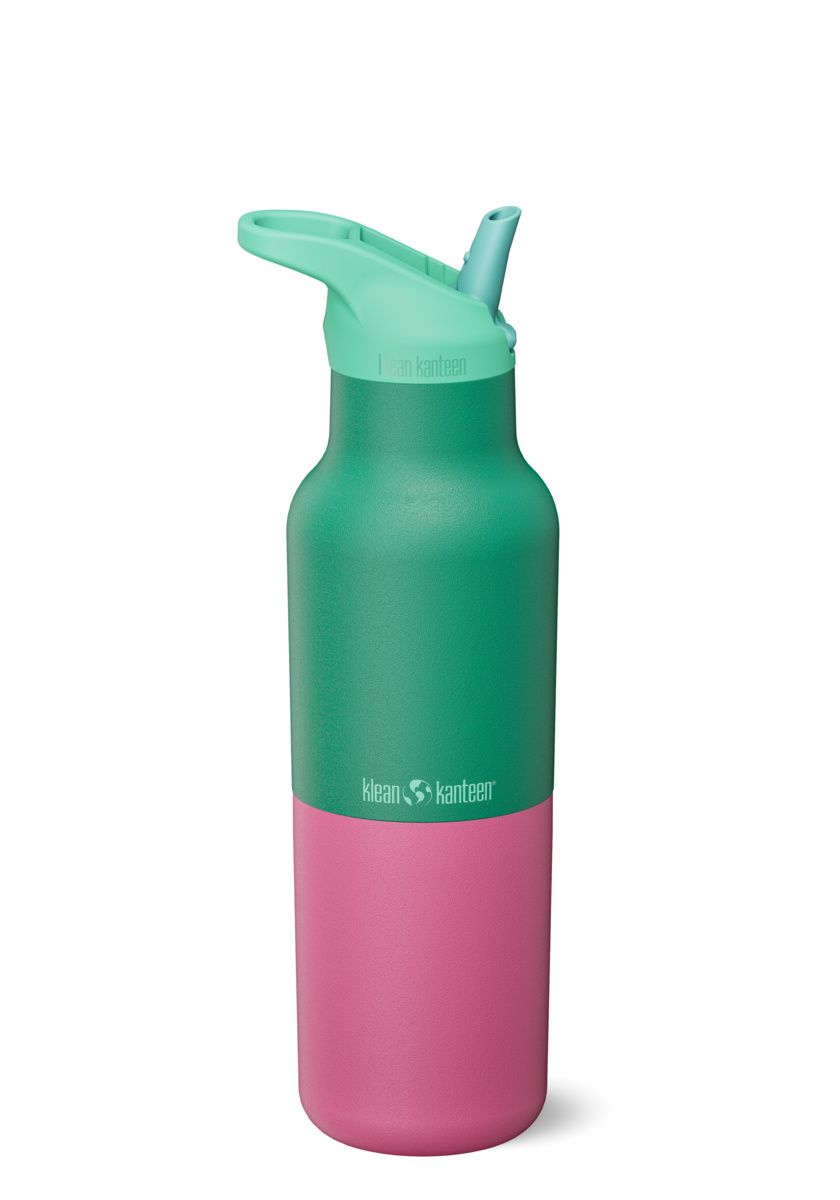 Термобутылка Klean Kanteen Rise Vac Classic Flip Sport 16oz (473 мл) Parakeet Kaleidoscope