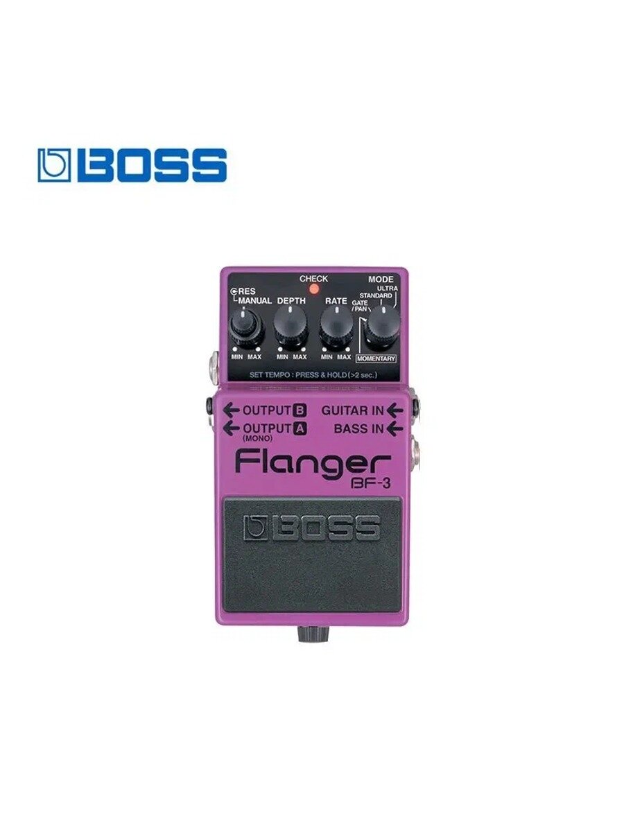 KNOW EASY-BOSS BF-3 Электрическая бас-гитара Flanger Педаль эффектов Электрическая бас-гитара