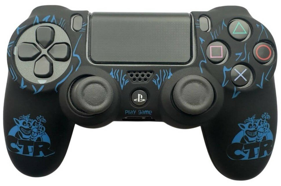 Силиконовый чехол для DualShock (PS4) Crash Team Racing