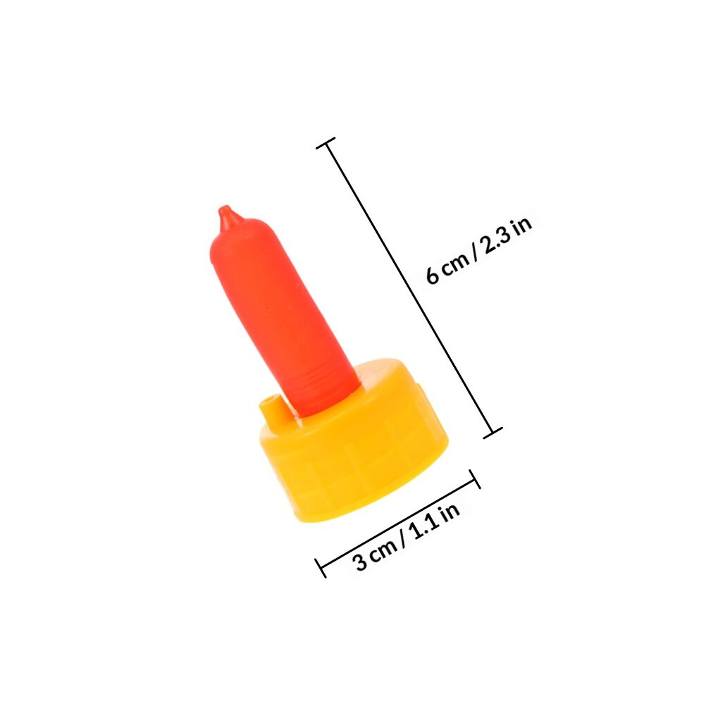 20 Штук Красные Силиконовые Соски Для Ягнят Размер 6X3Cm Подходят Для Молодых Животных Прочные И Износостойкие
