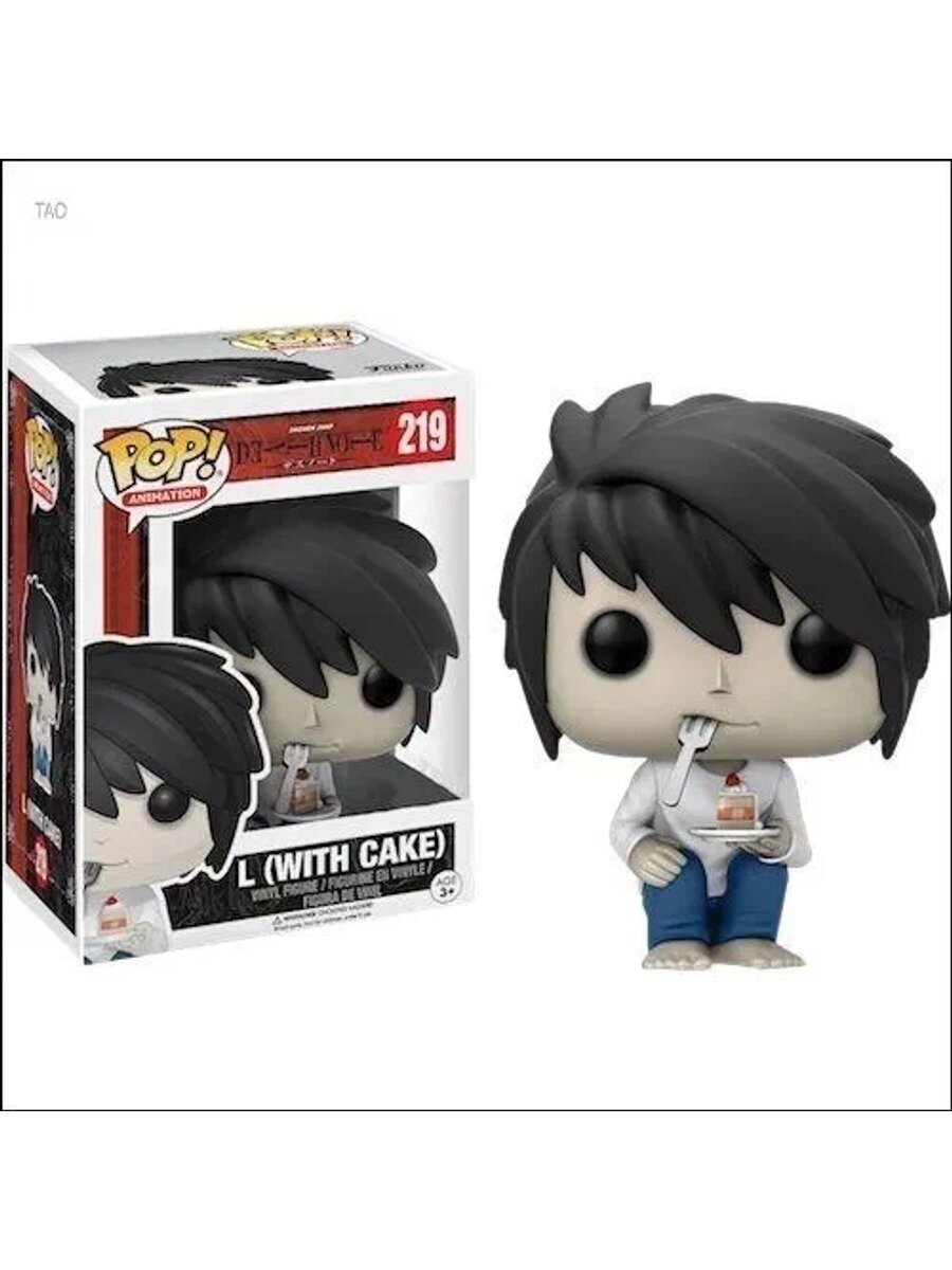 Фигурка Эл с тортом из аниме тетрадь смерти El with cake Anime Death Note 219