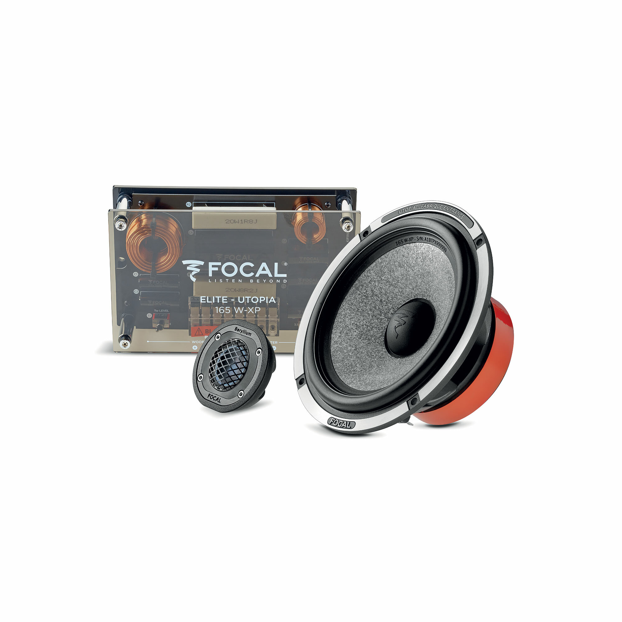 Focal 165W-XP Passif Utopia Be — автомобильная акустическая система 16,5 см (6,5"), 2-полосная