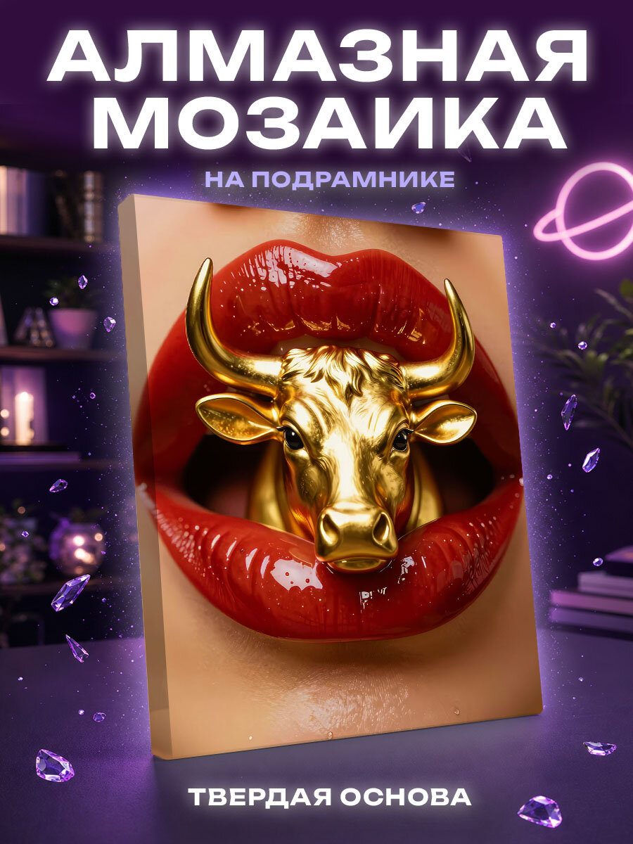 Алмазная мозаика Телец