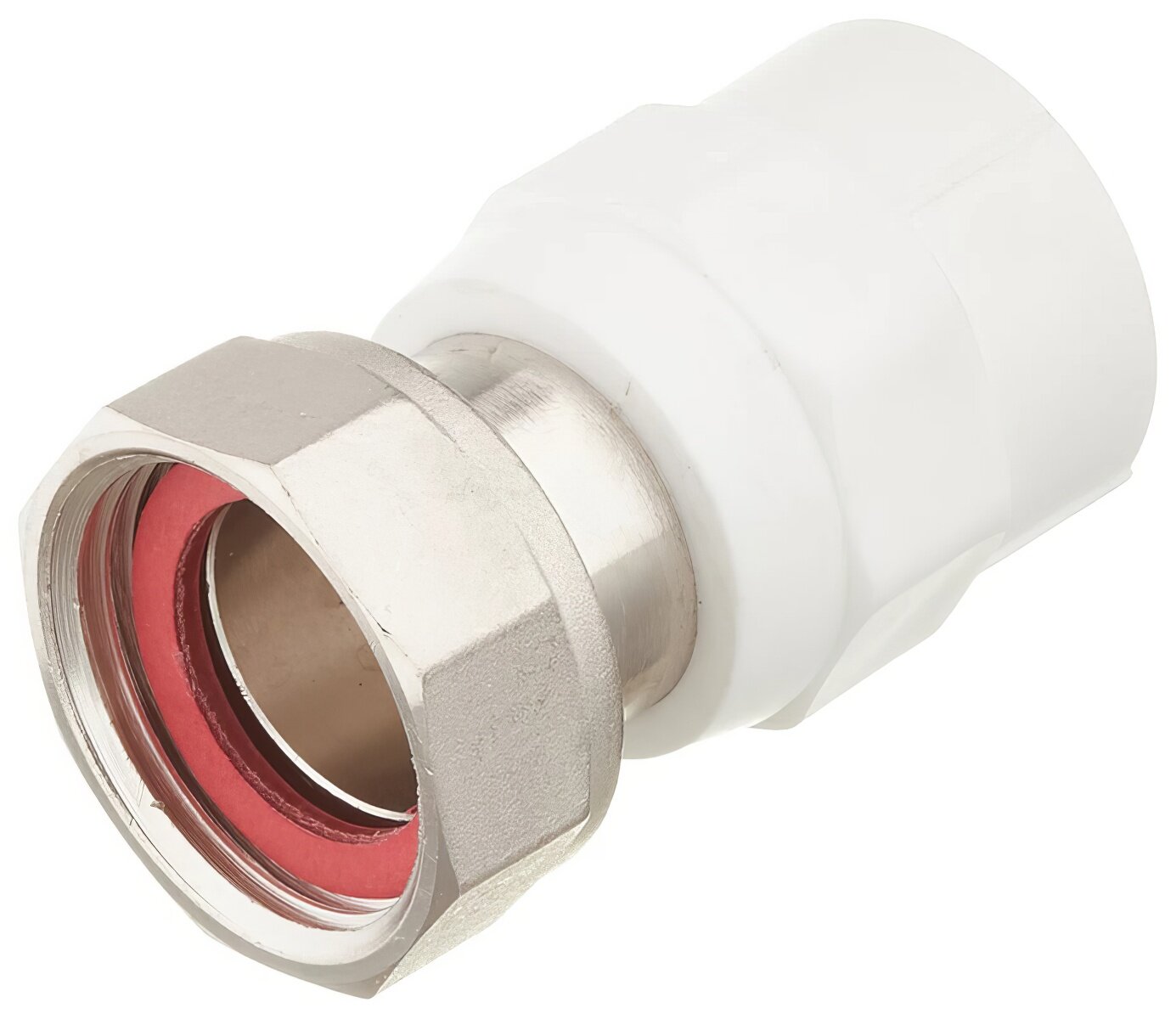 Муфта полипропиленовая Valtec с накидной гайкой 25 мм х 1 ВР(г) (VTp.708.0.02506)