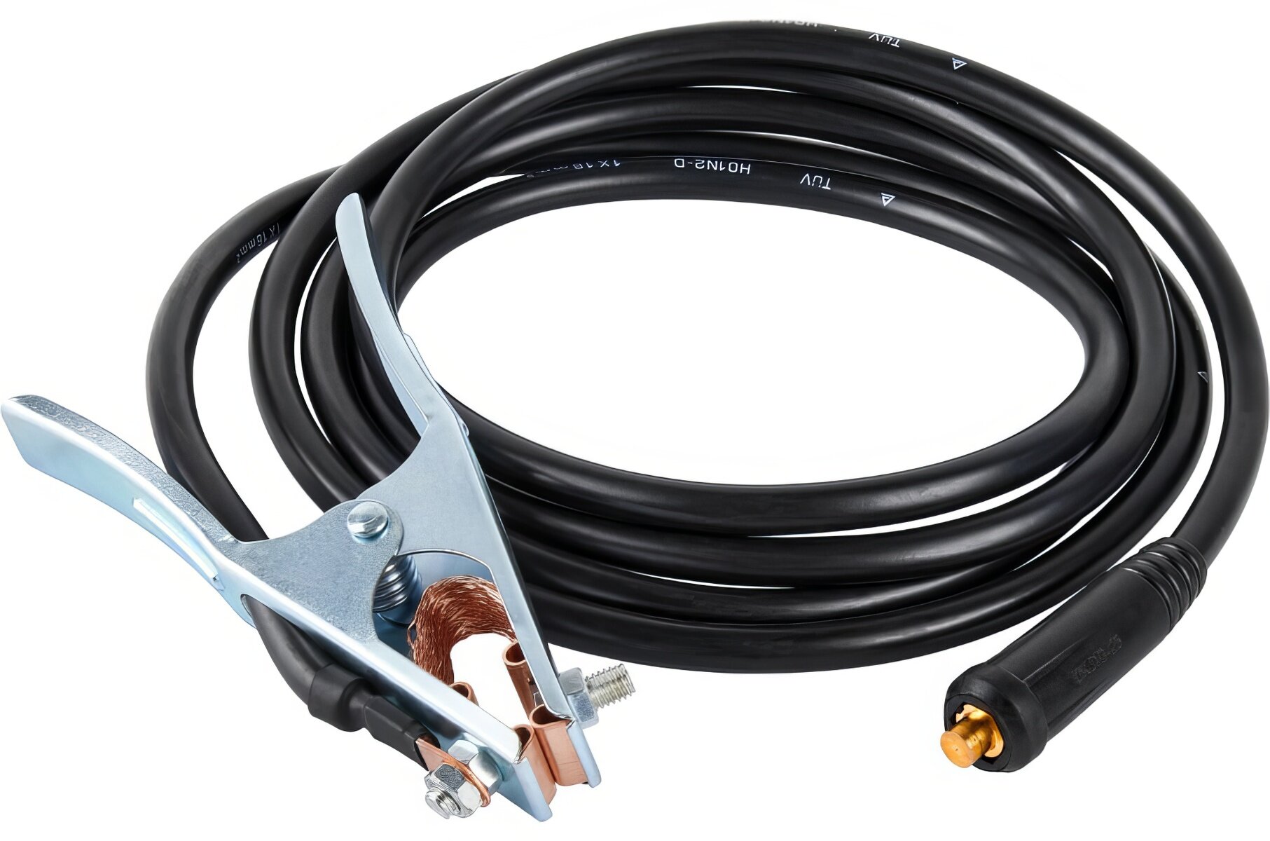 Кабель сварочный (3 м; DX25; 16 кв мм; зажим на массу) Elitech 0606.000300 172520