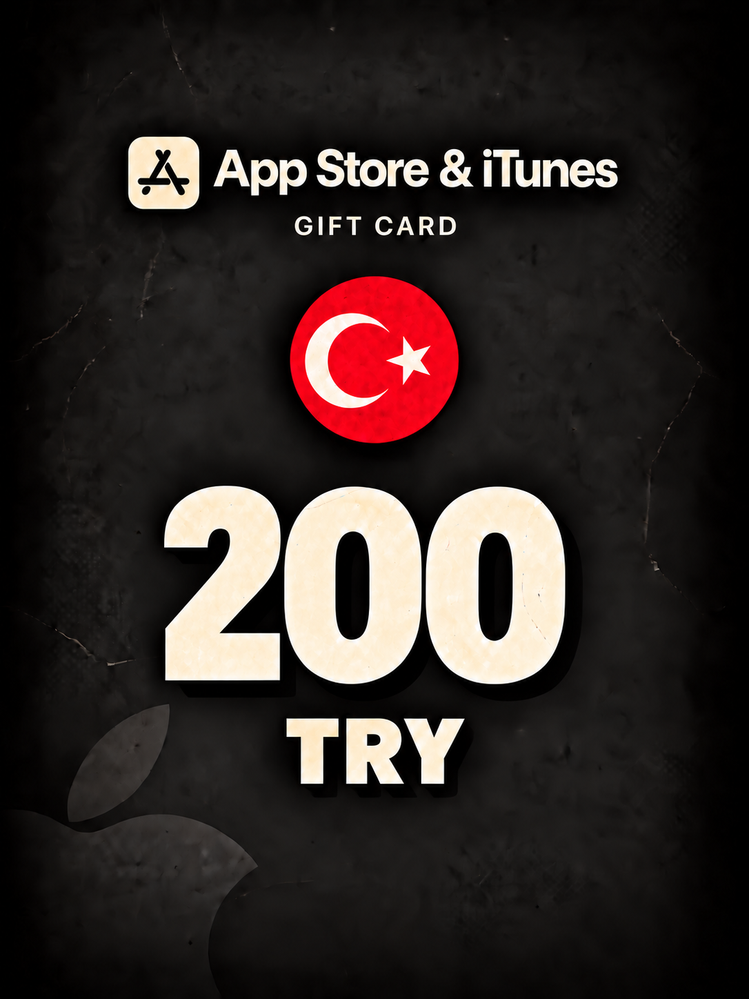Подарочная карта Apple 200 TRY (Apple Gift Card) турция | Пополнение Apple ID |Подарочная карта App Store