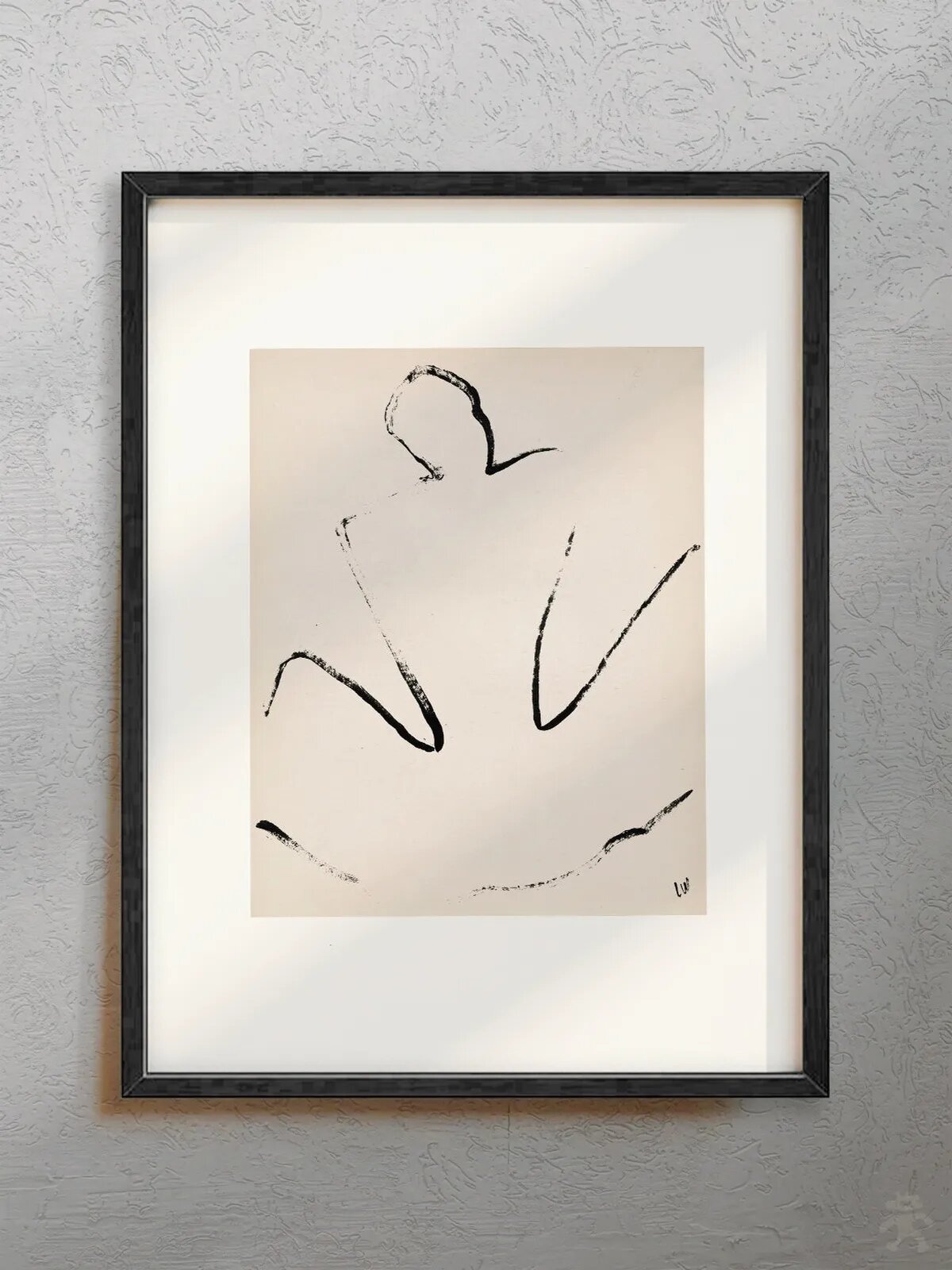 Интерьерный постер "Silhouette Study" в стиле pinterest, формата 30x40 см.