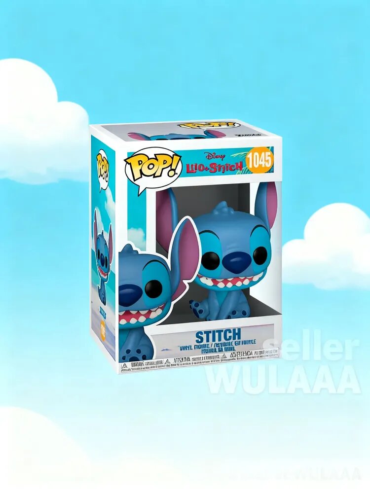 Фигурка Funko POP! Лило и Стич - Улыбающийся сидящий Стич, 55617