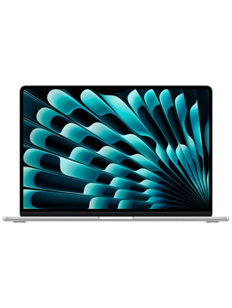 Apple MacBook Air 15 Ноутбук 15.30", Apple M5 (10 CPU, 10 GPU), RAM 16 ГБ, SSD 512 ГБ, Apple M5 GPU (10-core), MacOS, (MDV94), серебристый, Русская раскладка
