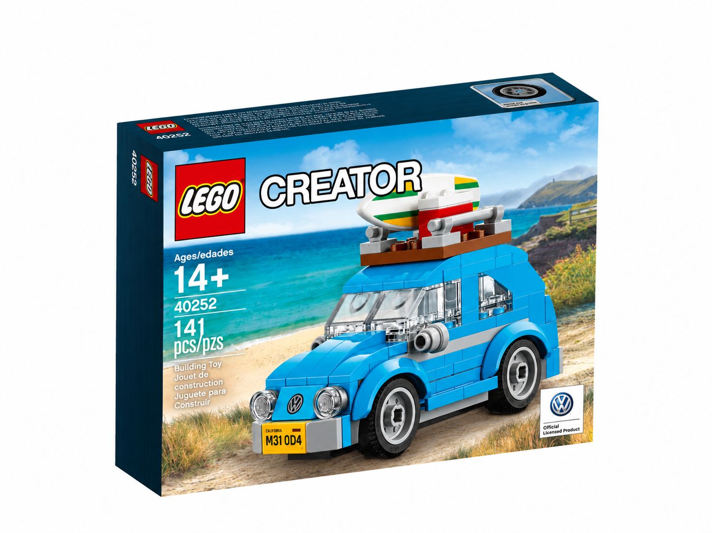 Конструктор Lego 40252 Mini VW Beetle ретро коллекционный набор